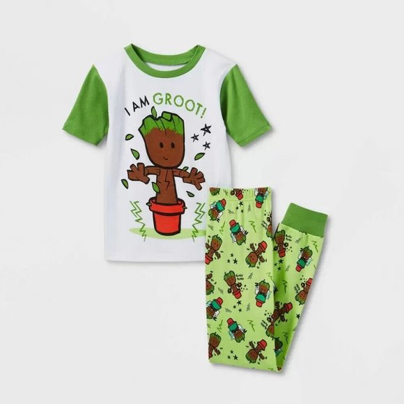 GUARDIANS OF THE GALAXY | Pajamas | Guardians Of The Galaxy Groot 2pc ...